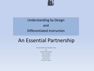 UbD and DI: An Essential Partnership | PPT