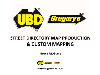 Street Directory Map Production & Custom Mapping | PPT