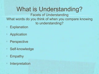 Ubd intro ppt | PPTX