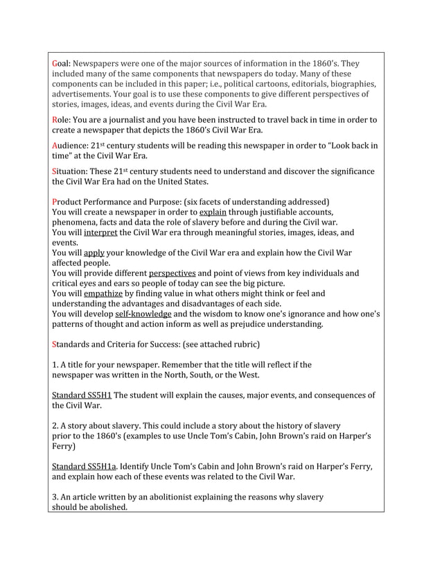 Ubd lesson plan | DOCX