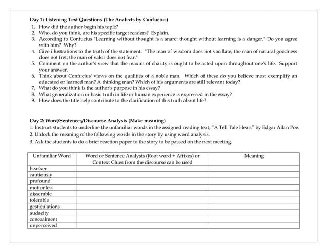Understanding by Design Lesson Plan | DOCX | Educational Assessment ...