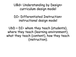 Ub D Mitchell | PPT