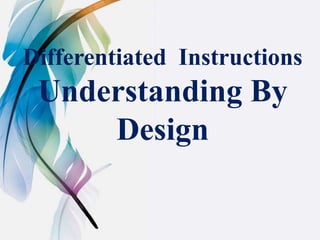 SWOT ANALYSIS by means of UBD | PPT