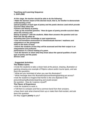 Ubd poetry | DOC