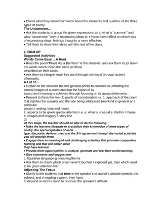 Ubd poetry | DOC