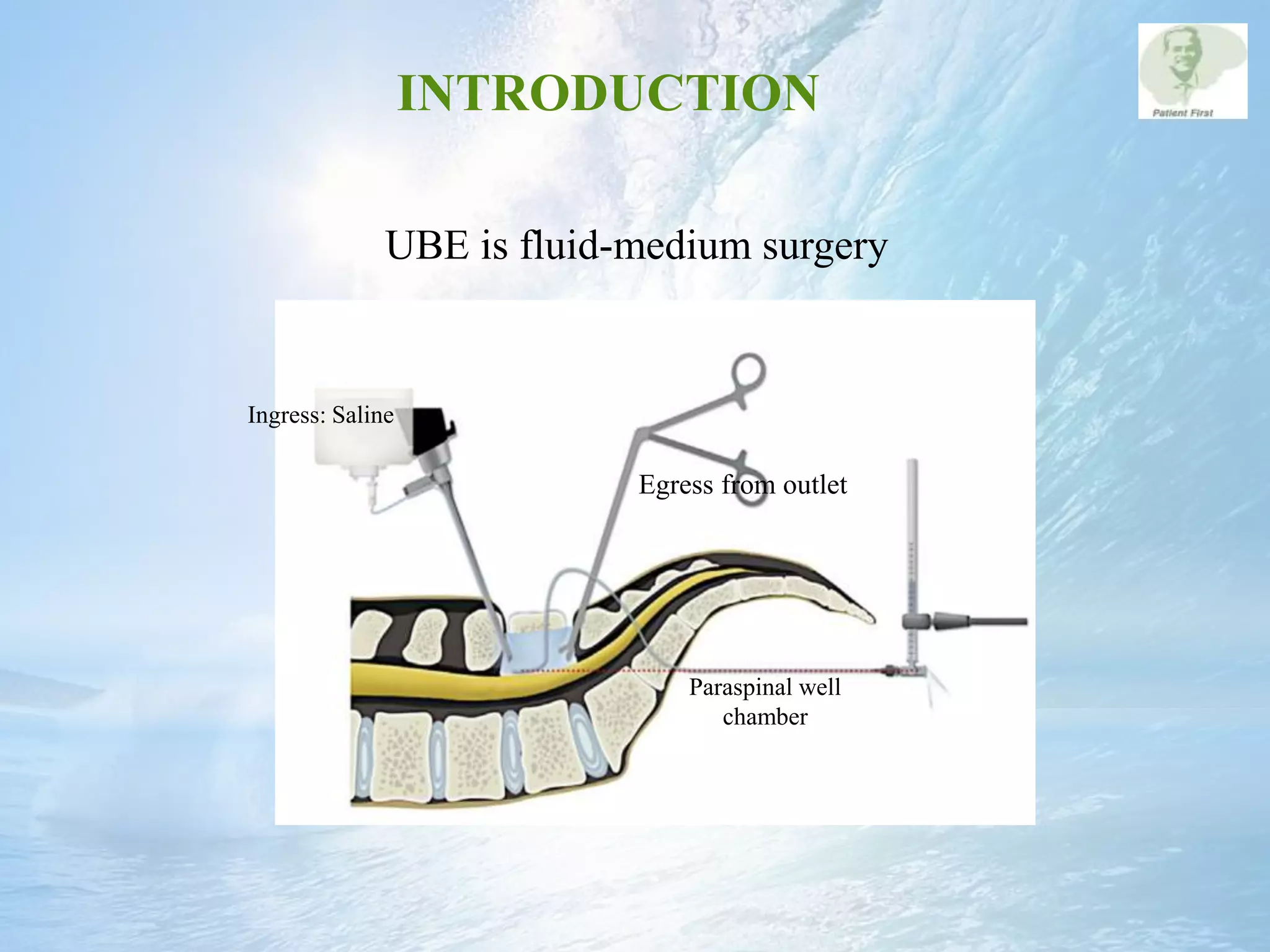 Water dynamic of UBE Unilateral Biportal Endoscopy.pptx