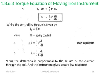 Comprehensive Overview of DC Machines, Measuring Instruments, and ...