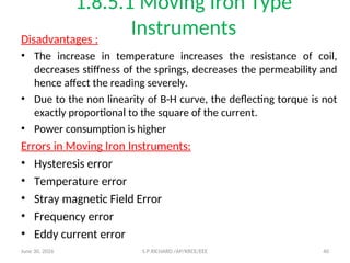 Comprehensive Overview of DC Machines, Measuring Instruments, and ...