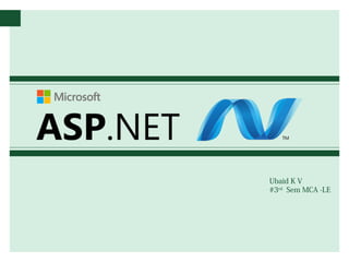 Introduction to ASP.NET Using Visual Studio | PPT