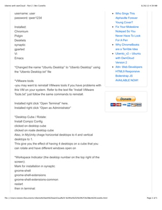 Ubento with own cloud | PDF | Shareware and Freeware | Computer ...