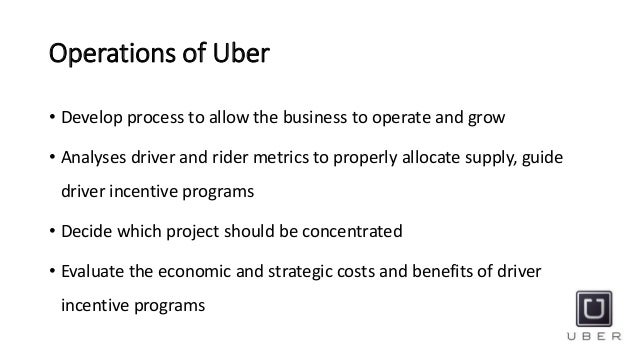 Information system of Uber
