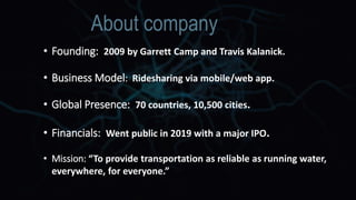 uber data analytics | PPTX