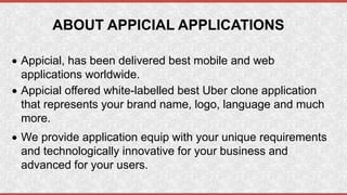 Uber clone-script | PDF | Computer Software and Applications | Computing