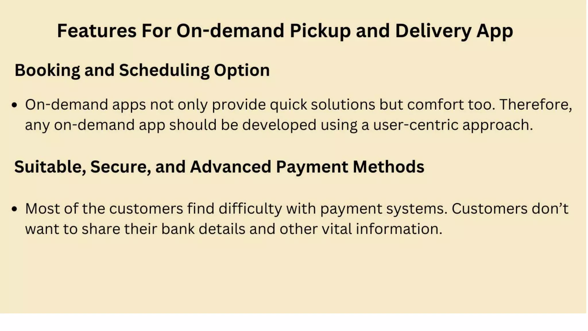 How to Build an On-Demand Uber Pickup Delivery App | PPT
