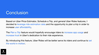 Uber APM Take-Home Test | PDF