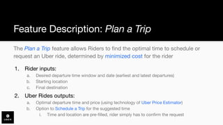 Uber APM Take-Home Test | PDF