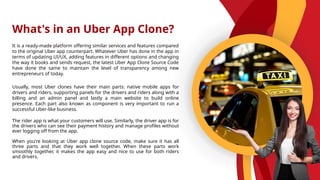 Uber App Clone Source Code Making Your Own Taxi App.pptx