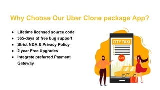 Uber Clone App : Best On-Demand Taxi Booking App Solution | PPTX