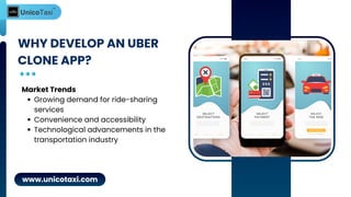 Uber Clone App Development - Unicotaxi . | PDF