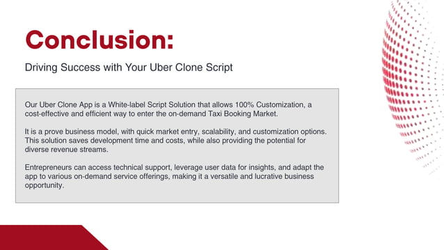 Uber Clone Revolutionize Transportation with Your App | PPT