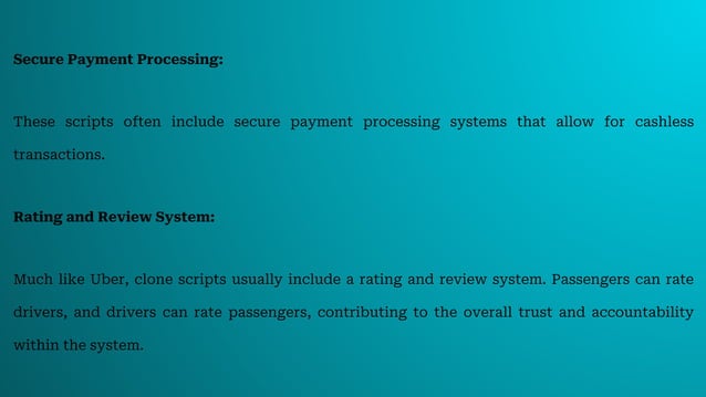 Uber Clone Script_ Your Comprehensive Guide to Understanding Them | PPT