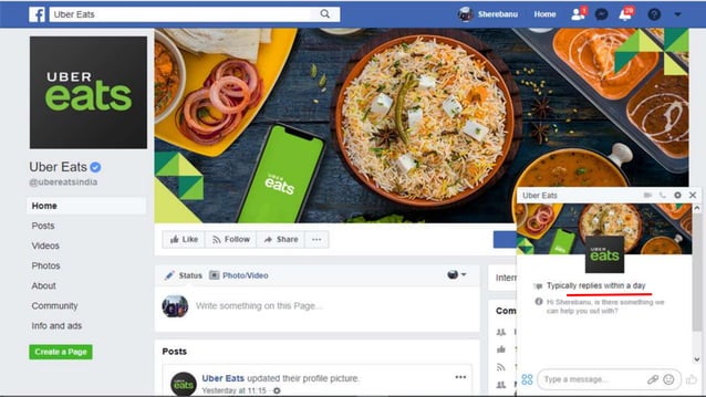 Uber eats Competitive Analysis