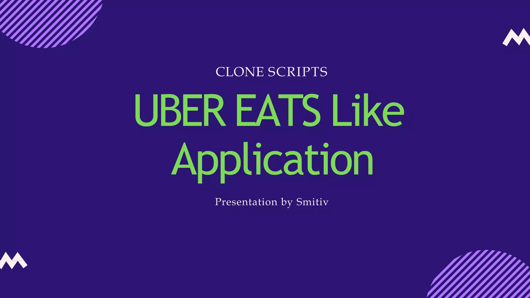 Uber Eats App Clone – Smitiv.co