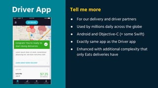 Uber Eats Mobile Tech Talk | PPT
