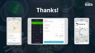 Uber Eats Mobile Tech Talk | PPT