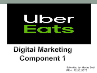 Uber eats ppt | PPTX