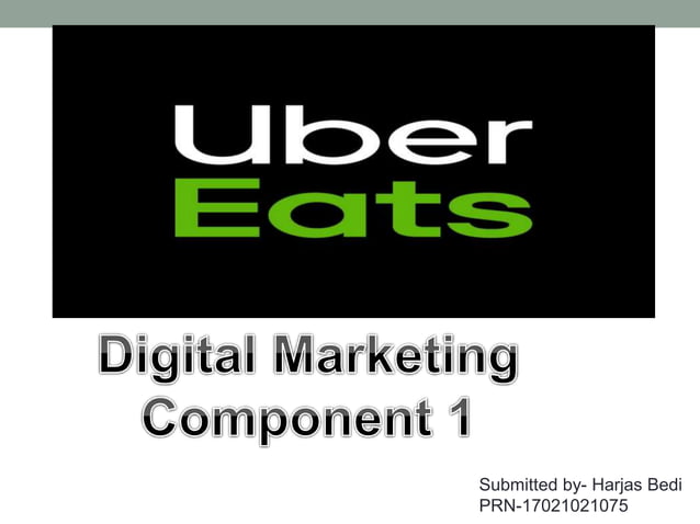 Uber eats ppt | PPTX | Food Industry | Industries