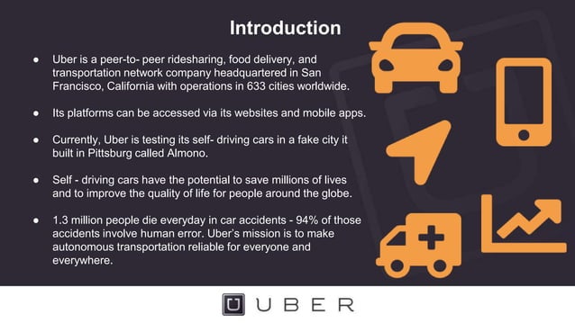 Market Research for Uber's self - driving cars | PPTX | Automotive ...
