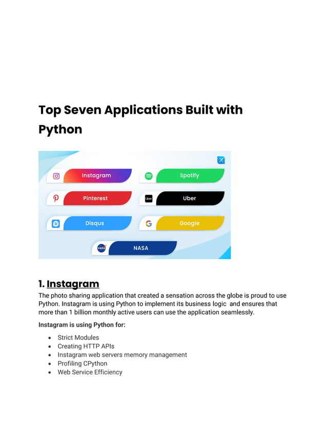 Uber, Netflix, &YouTube are Built with Python. Here’s WHY.pdf