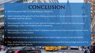 UBER (Technological Environment) | PPT