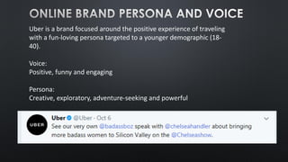 Uber's Social Media Strategy | PPT