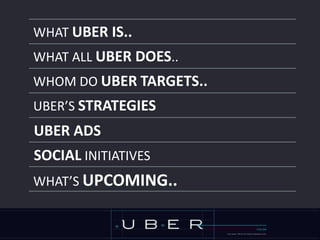 IMC - Uber Technologies | PPTX