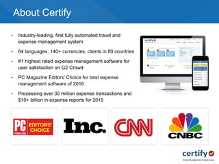 How Technologies like Certify and Uber Are Transforming Modern Business Travel | PPT