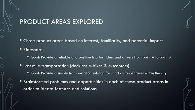 Uber product assessment | PPT