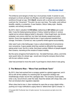 Inside Uber’s Wild Ride: How a $90 Billion Revolution Spun Out of ...