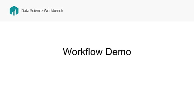 Uber's data science workbench | PPT