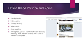 Uber social media strategy | PPT