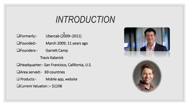 Uber technologies inc | PPTX