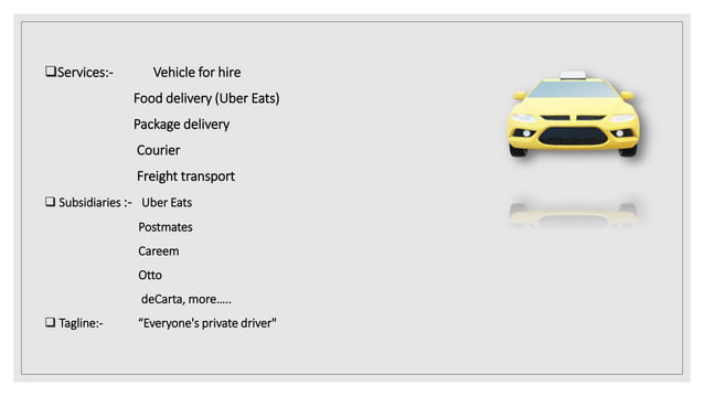 Uber technologies inc | PPTX