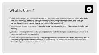Uber technologies inc | PPTX