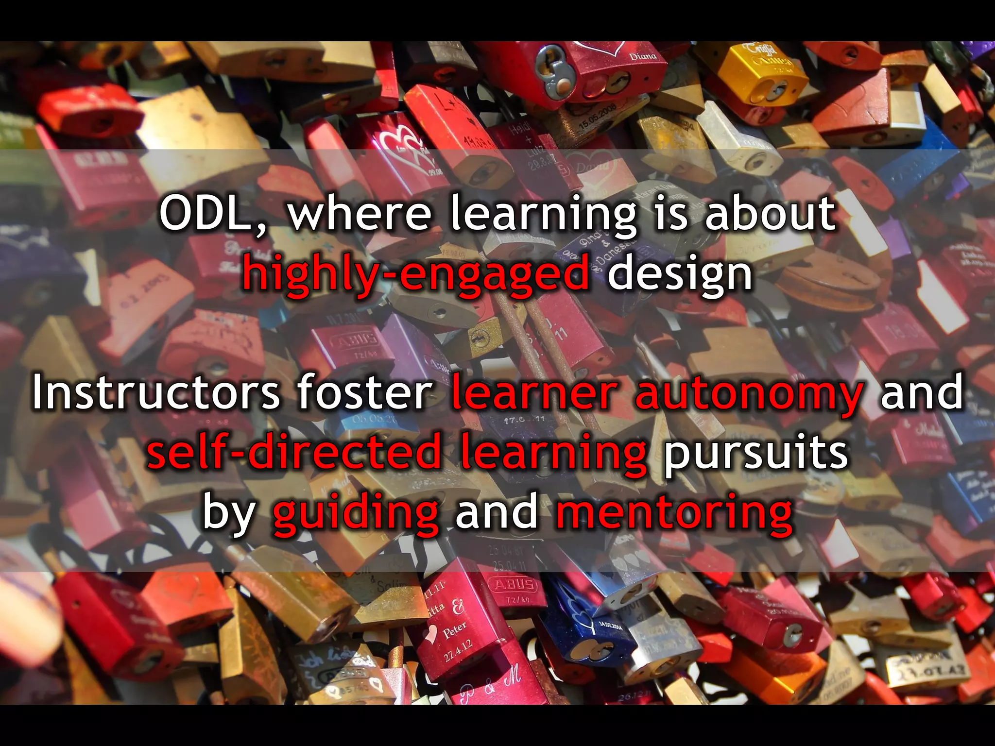 Uber University: New Learning Paradigms In Open & Flexible Learning | PPT