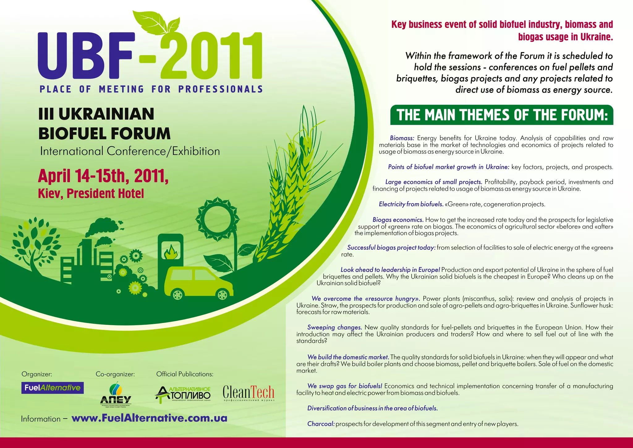 3d Ukrainian Biofuel Forum | PPT