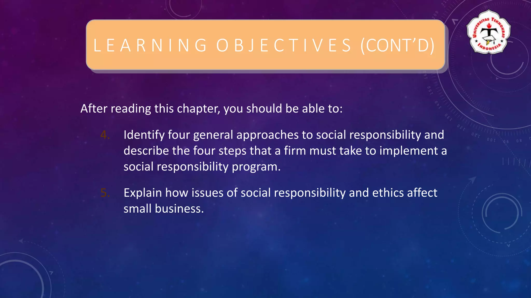 3. business ethics and social responsibility | PPTX