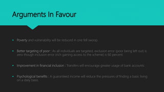 Universal Basic Income | PPT