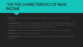 Universal Basic Income | PPT
