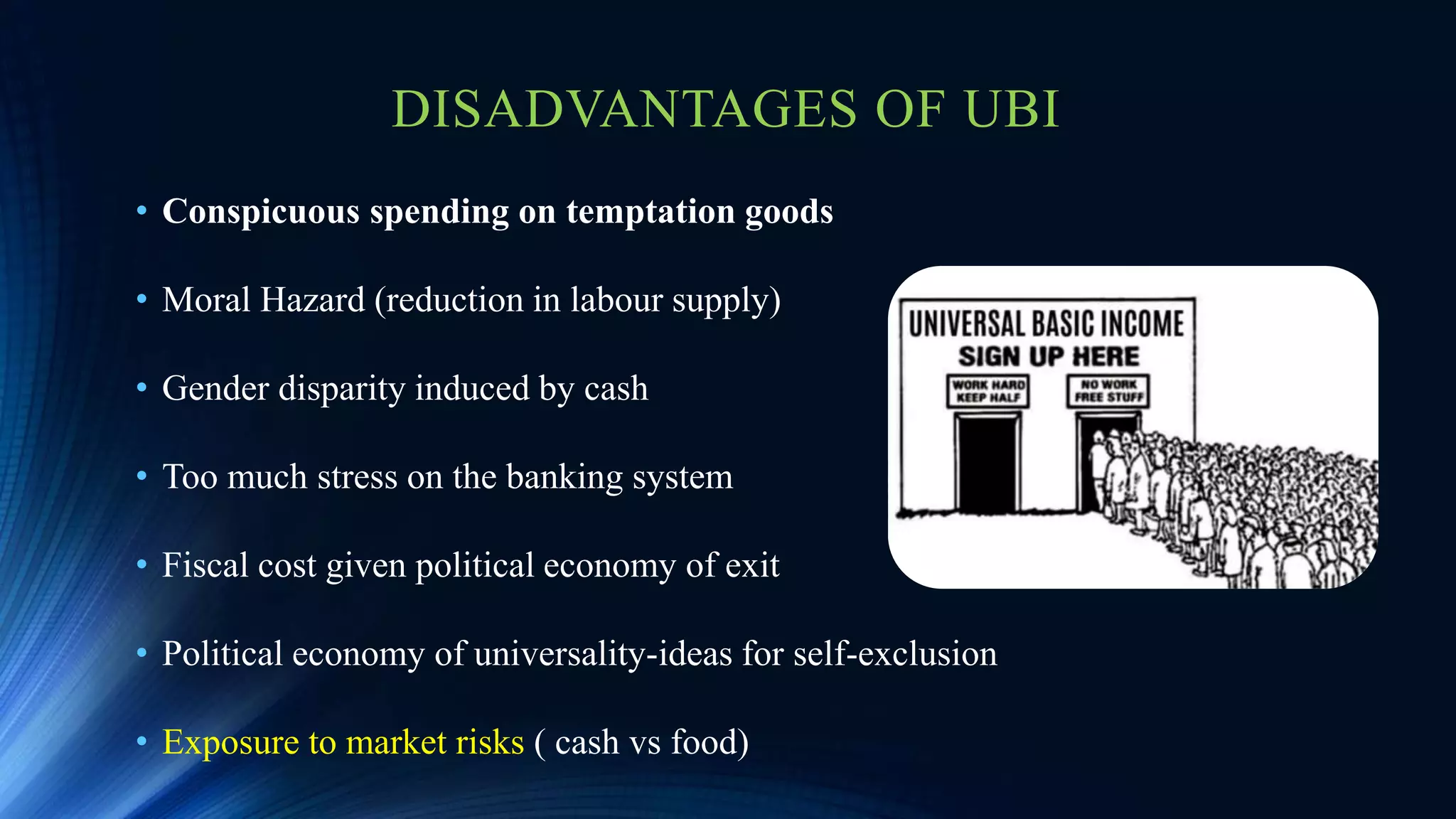 Universal Basic Income | PPTX